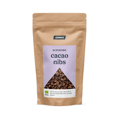 ICONFIT Superfoods Organic Raw Cacao Nibs 200g - GO GET FIT